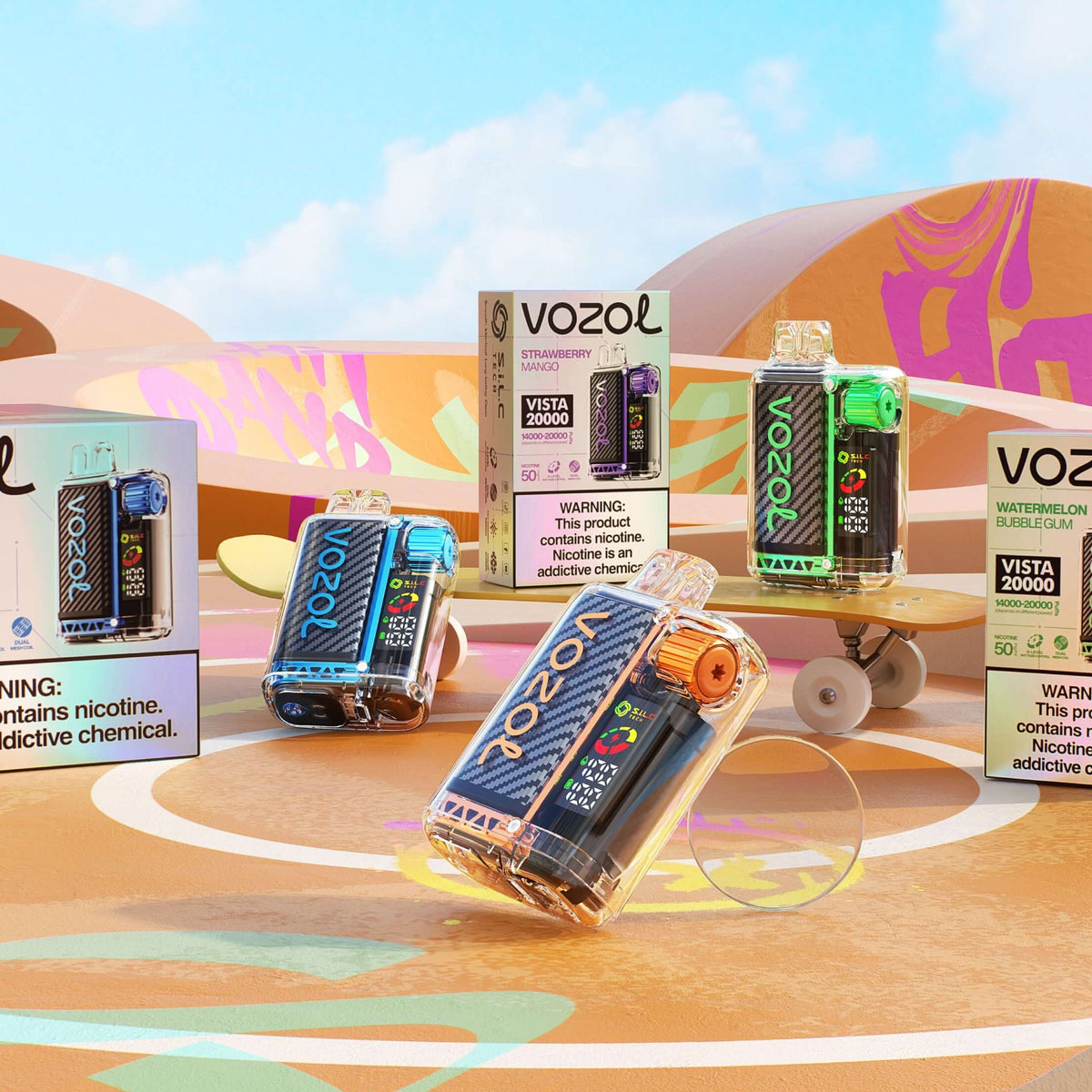 Review Vozol VISTA 16000 Disposable Pod at Vaporider – VapoRider