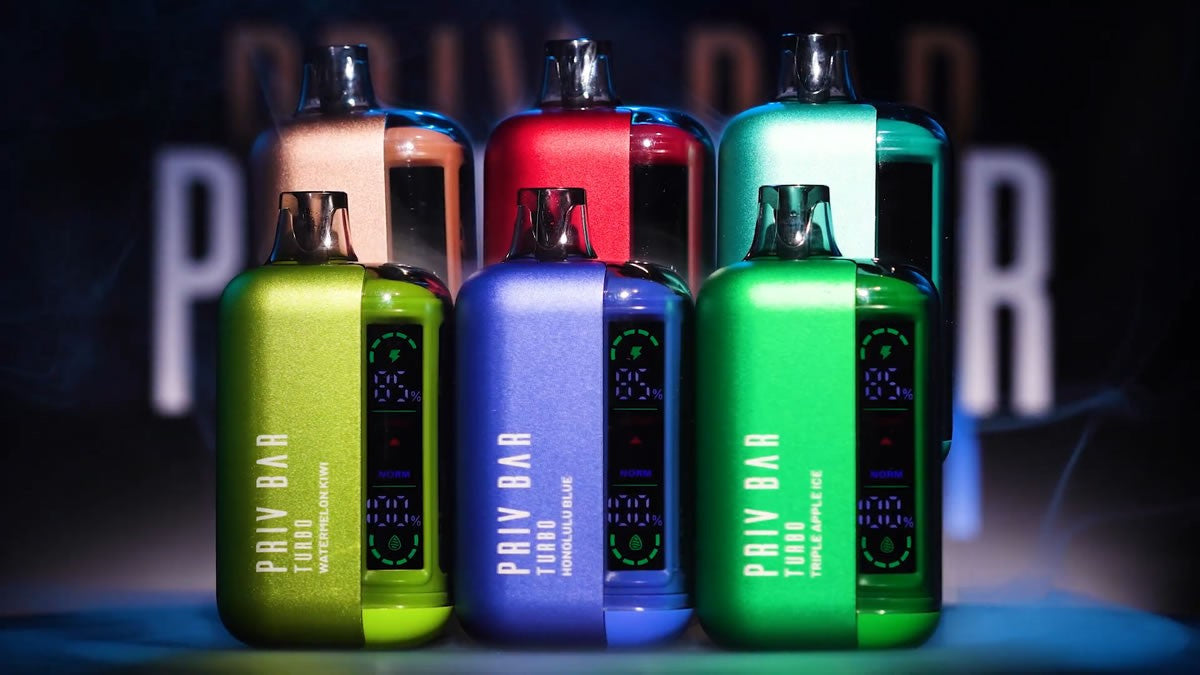 Vaping Experience with VapoRider's Priv Bar Turbo Disposable Device