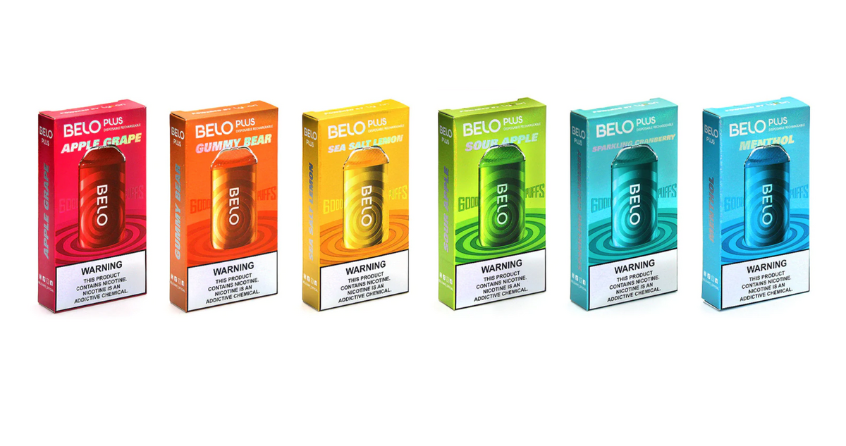 Lykcan Belo Plus 6000 disposable e-cigarette latest and greatest devic ...