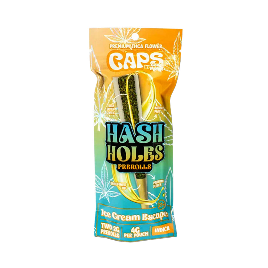 CAPS by Good Morels THCA Flower Hash Holes 4g Pre-Rolls – VapoRider