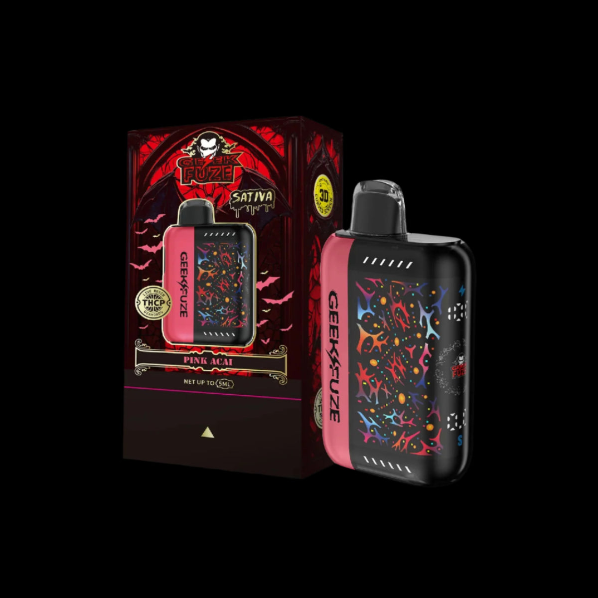 GEEKFUZE Vampor THC-P Live Resin Diamond – 5g Disposable | High-Potency ...