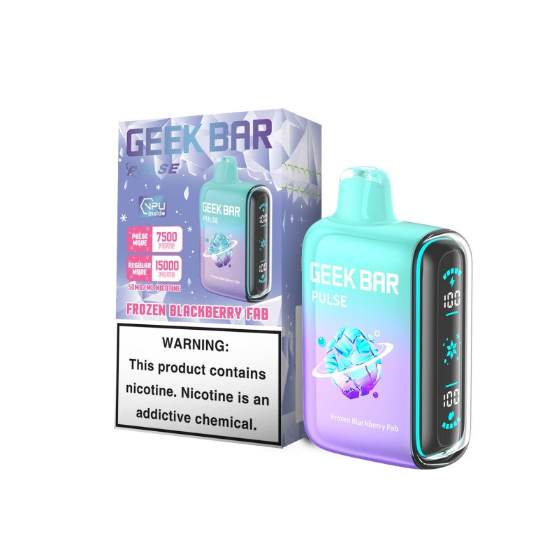 Geek Bar Pulse Frozen Edition Rechargeable Disposable Device – 15000 P ...