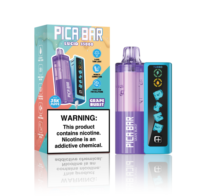 PICA BAR 30K | Rechargeable High-Puff Disposable Devices | VapoRider