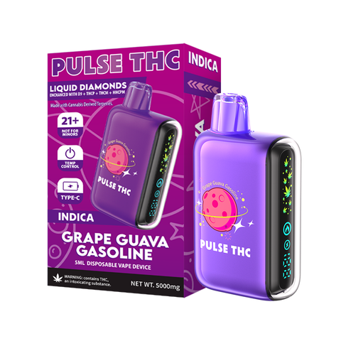 Pulse THC Liquid Diamond Disposable – 5G Live Resin | Premium ...