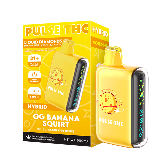 Pulse THC Liquid Diamond Disposable – 5G Live Resin | Premium ...