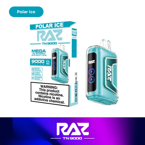Raz Tn9000 | Tiffany Raz Flavor | Raz Vape 9000 Puffs – VapoRider