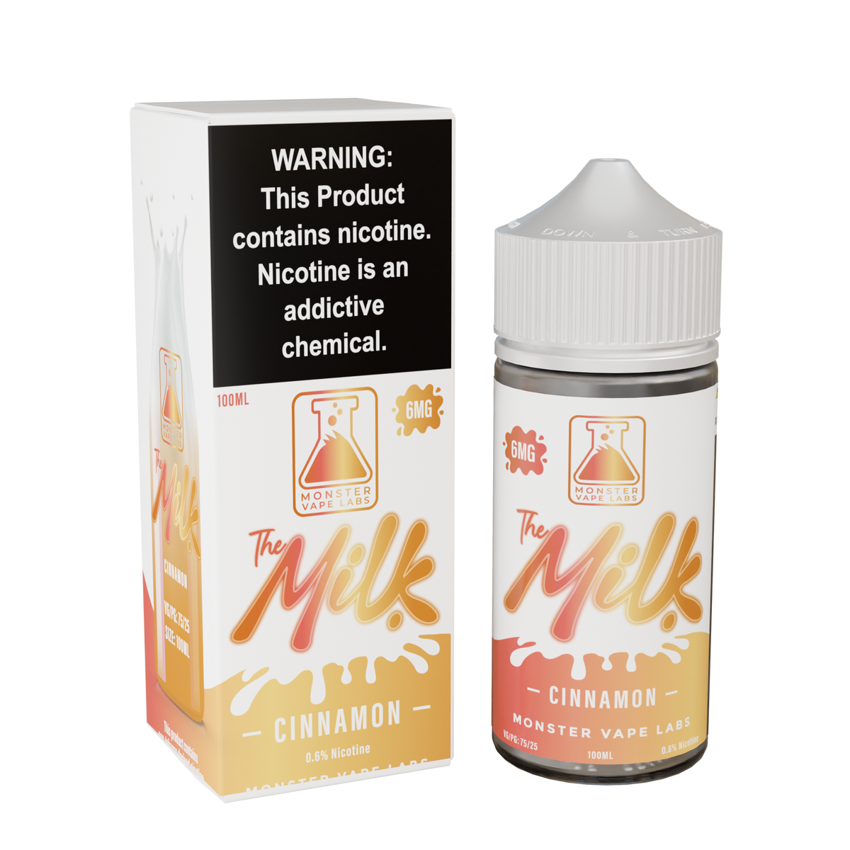 The Milk – Cinnamon E-Liquid | 100ML | Cinnamon Cereal & Creamy Milk ...