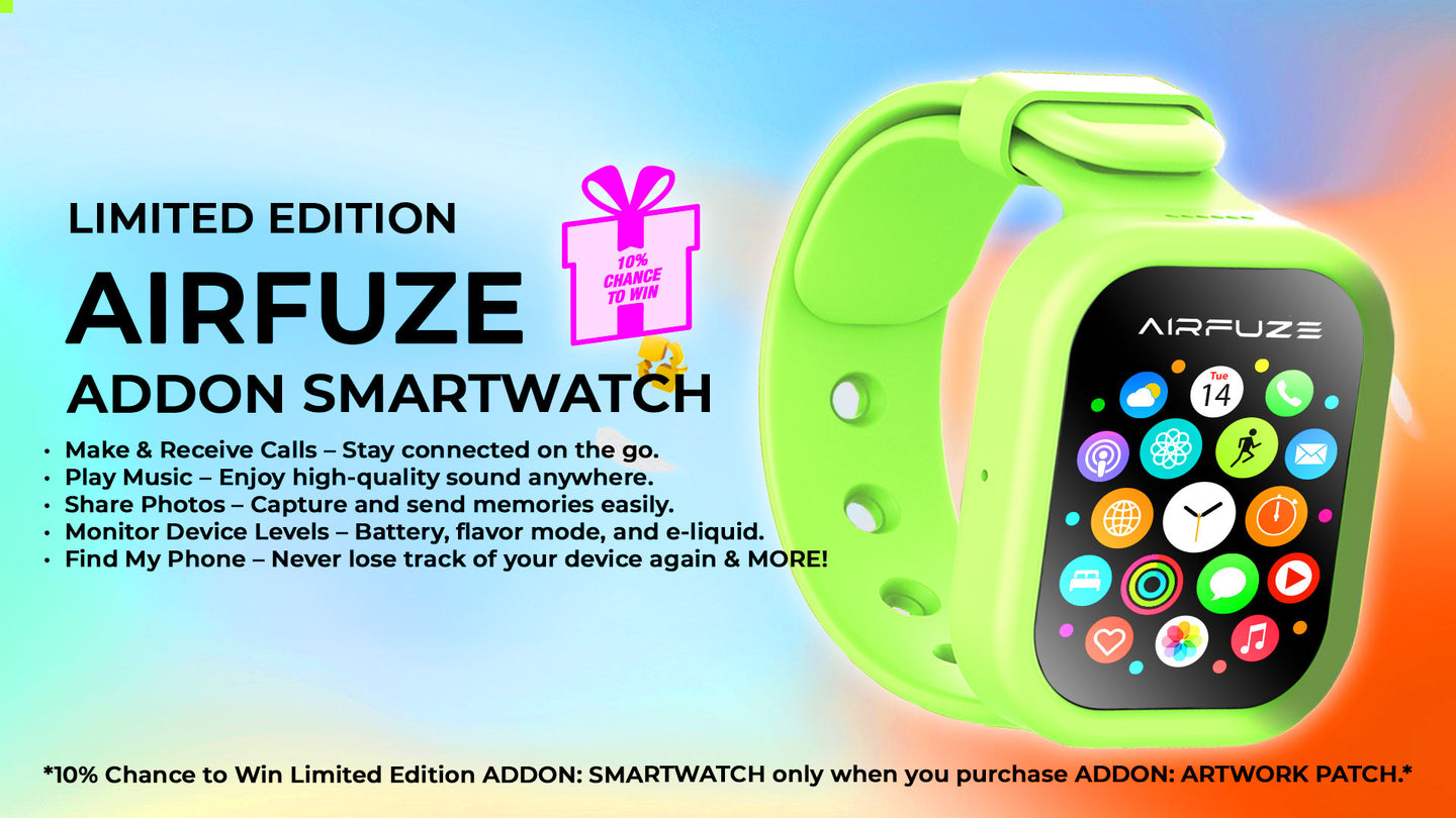 AIRFUZE Addon 40K | 40,000 Puff Adjustable Disposable Vape – VapoRider
