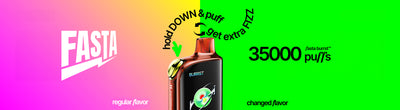 FASTA Burrst 35000 Puff Disposable Device | Flavor-Changing Tech ...