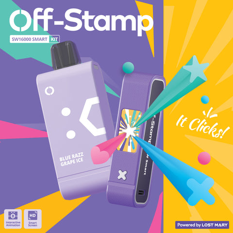 Off Stamp Vape Battery | Smart Charger for SW Devices | VapoRider